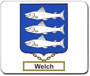 Amazon.com: Welch Family Crest Coat of Arms Mouse Pad : Office Products