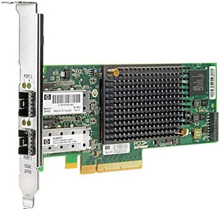 HP NC550SFP Dual Port 10GbE PCIe Express x8 Server Network Adapter Card ...