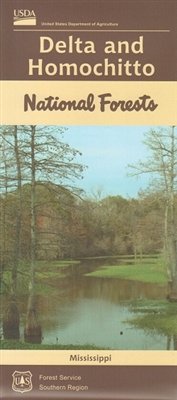 Amazon.com: Delta and Homochitto National Forests Map, Mississippi ...