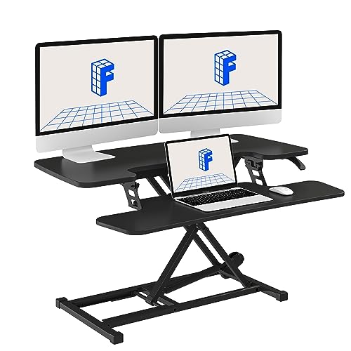 Snapklik.com : FLEXISPOT 35 Height Adjustable Standing Desk Converter ...