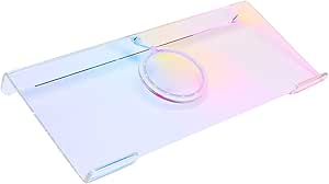 Amazon.co.jp: Desk Keyboard Lifter, Clear Acrylic Keyboard Tilt Trizer ...