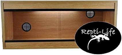 36x15x15 Inch Vivarium Flatpacked In Oak, 3ft Viv By Repti-life ...
