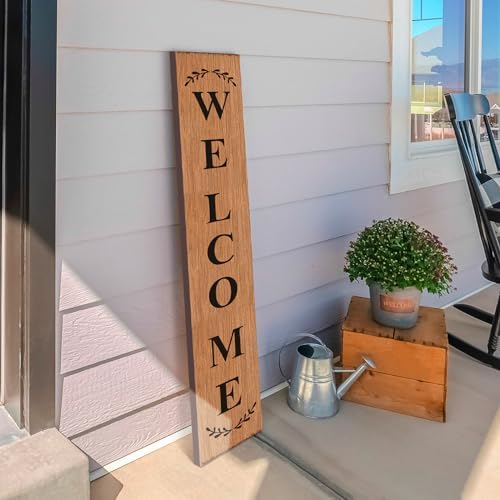 Amazon.com : 47.2 x 7.8 Inches Welcome Sign for Front Door Welcome Sign ...