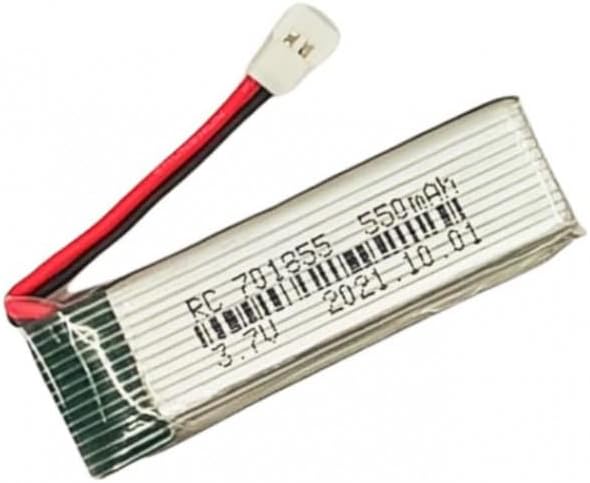 3.7V 500 mAH (Lithium Polymer) Lipo Rechargeable Battery for RC Drone ...