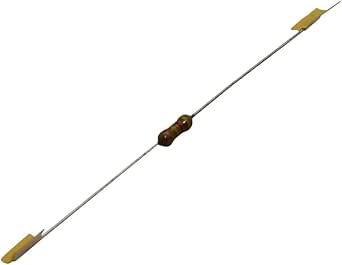 100X CF1/4W-2K4 Resistor: Carbon Film THT 2.4kΩ 0.25W ±5% Ø2.3x6mm ...
