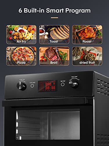 FOHERE Air Fryer Toaster Oven Combo, 20QT Smart Convection Ovens ...
