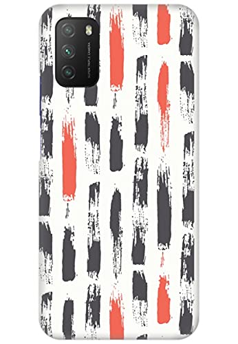 Paints Grey Abstract Printed Back Cover Phone Case for Poco M3 Back ...