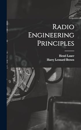 Radio Engineering Principles | Amazon.com.br