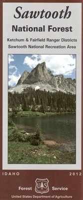 Idaho Recreation Map Clearwater National : Geographic Divisions ...