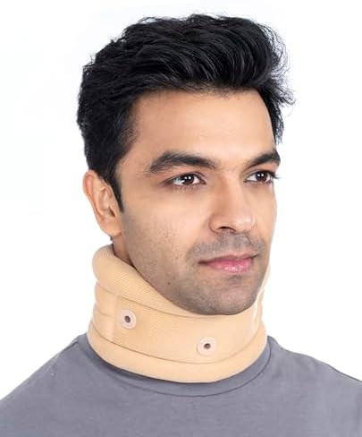 Buy FOVERA Cervical Collar with Support, Contoured Neck Support for ...
