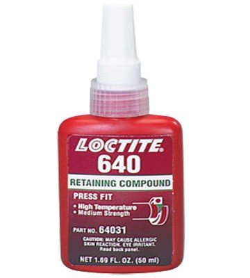 Amazon.com: Loctite 64031 Sleeve Retainer 640 Compound, 50ml : Automotive