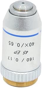 Amazon.co.jp: Microscope Kit 1pc 40x Biological Microscope Half Plan ...