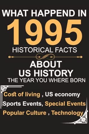 What Happened In 1995 Historical Facts About Us History The Year You ...
