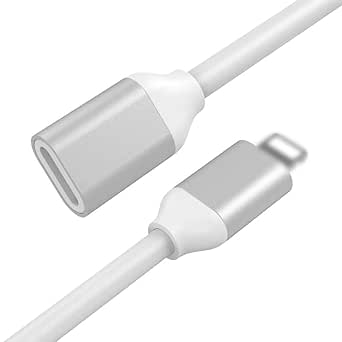 Lightning Extension Cable 3.3FT, for iPhone Extension Cord, Extender ...