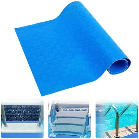 Pool Ladder Pad 16''×36'' Non Slip Texture Swimming Pool Ladder Mat for ...