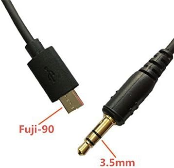 Amazon.com : GFSHOP 3.5mm Off Camera Shutter Connecting Cable Cord 3.5mm-Fuji/RR90 Connecting ...