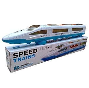 Buy ADM Speed Train 3D Light & Sound Auto Moving System, 360° Rotation ...