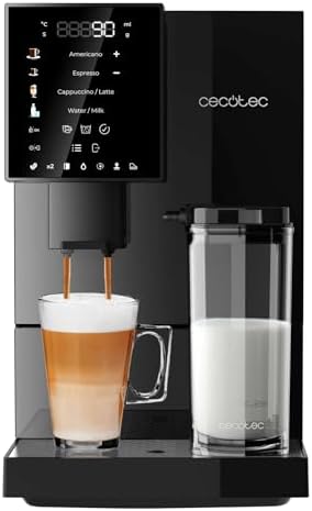 Cecotec Super Automatic Coffee Machine Cremmaet Compactccino Black, 19 ...