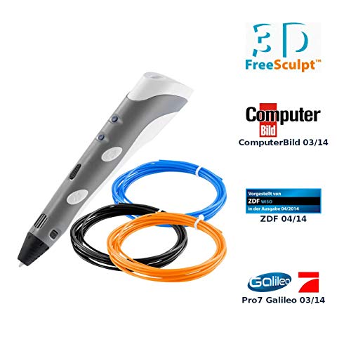 FreeSculpt 3D Druckstift: 3D-Pen Drucker-Stift für Freihand-3D ...