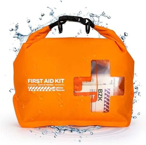 Amazon.com: RHINO RESCUE Waterproof First Aid Kit, Lightweight Boat Dry ...