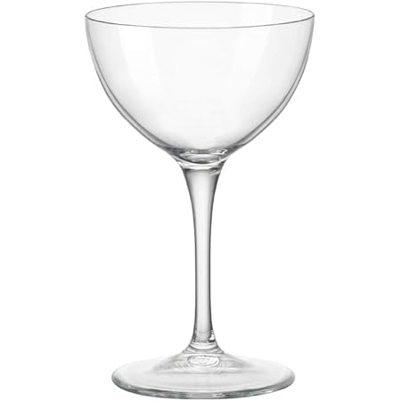 Amazon.com | Bormioli Rocco Novecento Stemware, Set Of 4 Martini ...
