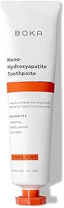 Boka Cinnamint Natural Toothpaste, Nano-Hydroxyapatite for ...