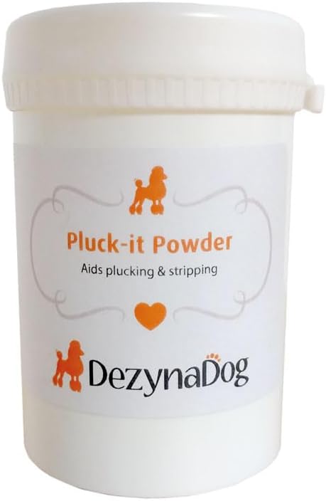 Dezynadog Pluck It Powder for Dogs - Ear Hair Plucking Aid - Effective ...