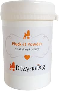 Dezynadog Pluck It Powder for Dogs - Ear Hair Plucking Aid - Effective ...