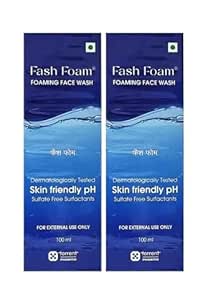 Fash Foam Face Wash - 100ml Pack Of 2 : Amazon.in: Beauty
