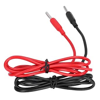 Amazon.co.jp: Test Leads, 1 Set Brass + PVC 32A 4mm Banana Plug Test ...