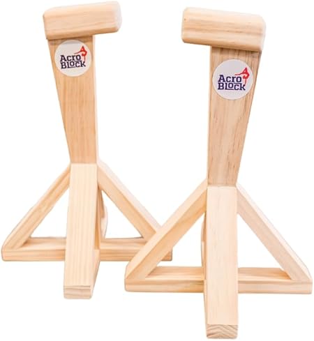 Amazon.com : AcroBlock Acrobat Gymnastic Handstand Blocks : Sports ...