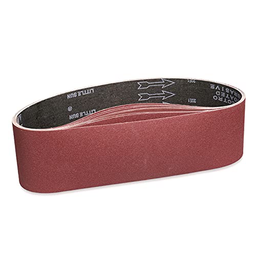 Snapklik.com : POTUINOM Sanding Belt 4 X 36 Inch,Belt Sander Belts 150 ...