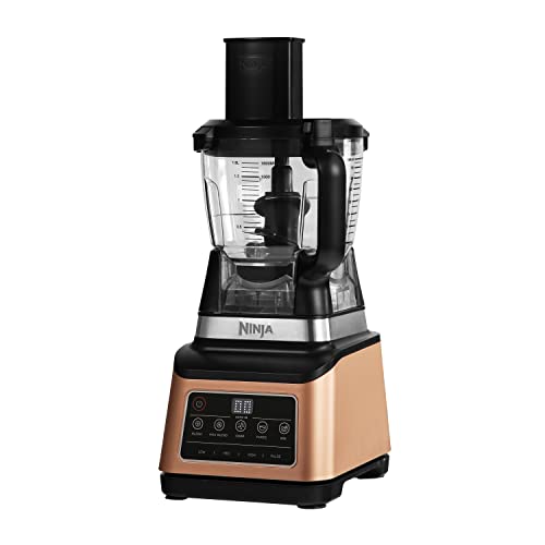 Ninja 3-in-1 Food Processor & Blender, Coffee & Spice Grinder, 5 Auto ...