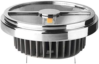 2 x Megaman 10W LED Reflector G53 AR111 Dimmable Light Bulb, 20V, 4000k ...