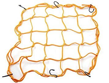 Luo Luo Motorbike Parts Universal Yellow ATV Helmet Web Bungee Mesh ...