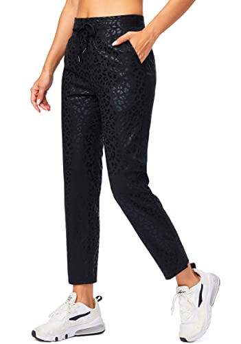 Soothfeel Women's Pants with 4 Pockets 7/8 Stretch High Waisted ...