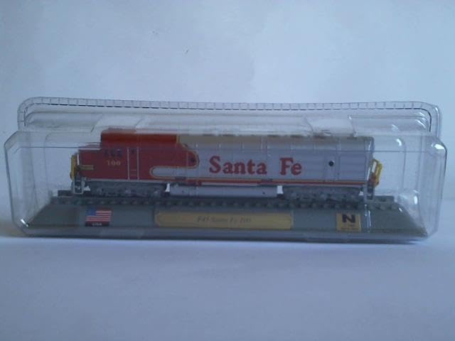 F45 Santa Fe 100 : (Del Prado) - Eisenbahn-Standmodell, N (1:160 ...