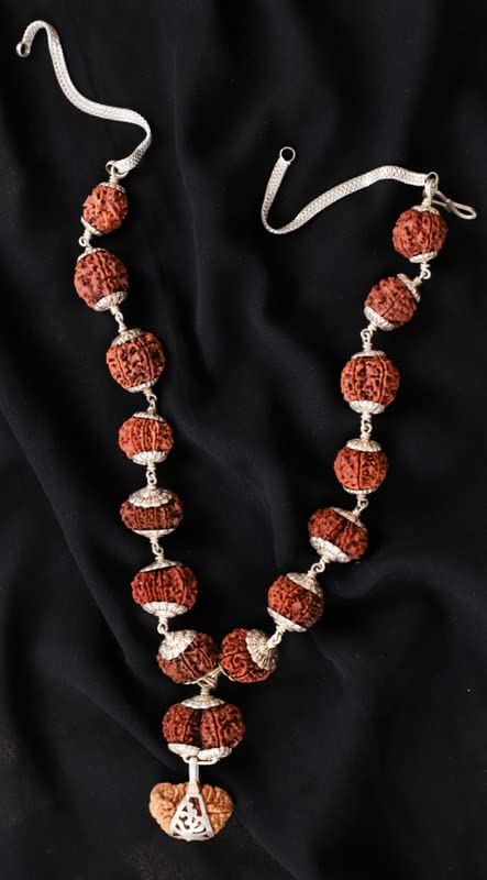 VDesign 1 To 14 Mukhi Rudraksha Mala Original Certified Gauri Shankar ...