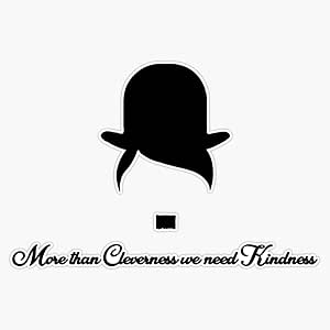 Amazon.com - The Great Dictator (Charlie Chaplin) Vinyl Bumper Sticker ...