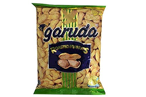Amazon.com : Garuda Roasted Peanuts in Shell (Garlic Flavor) - 4.9oz ...