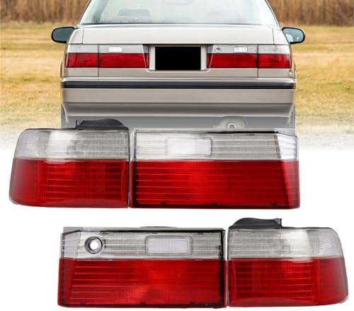 Amazon.com: 90-91 Accord Tail Light – Replacement Tail Lamps Set 4 ...