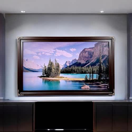 Amazon.com: 32,43,50,55 Inch TV frame for Samsung The Frame TV. Dark ...