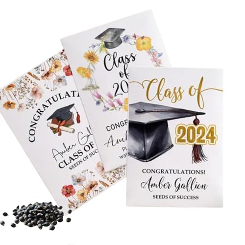 Amazon.com: Personalized Graduation Eco-Friendly Wildflowers Seed ...