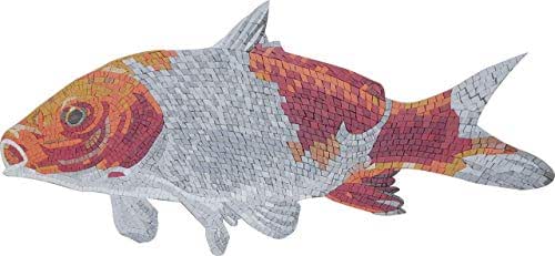 Amazon.com: Snapper Fish Mosaic Artwork | Mosaic Designs | Mosaic ...