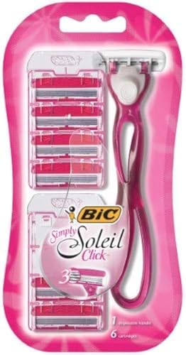 Amazon.com: BIC Soleil Click 5 Women's Refillable 5 Blade Razors ...