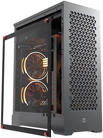 Amazon.com: ZZAW C1PLUS MATX Computer Case for Desktop PC Mid Tower ...
