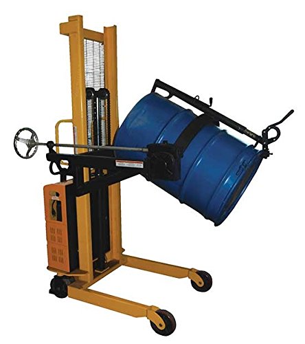 Portable Drum Rotator - BDRUM-LRT Series; Operation: 12V DC Power Lift ...