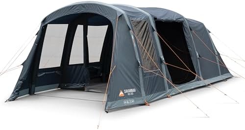 Vango Savannah Air 400 Package Familienzelt (24,4kg) : Amazon.de: Sport ...