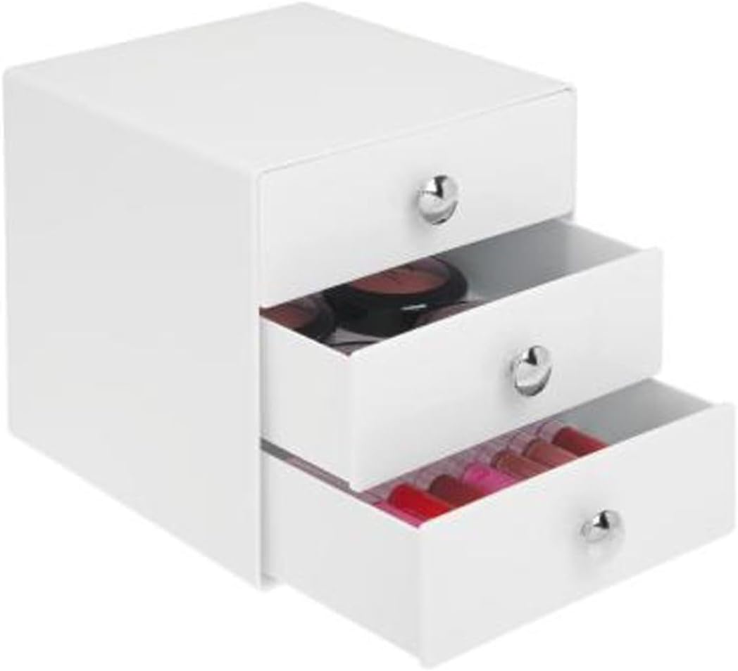 Amazon.com: YeBetter Plastic Drawer Designed 3 Compartment Jewelry ...