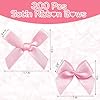 Amazon.com: HFKPJRT 300Pcs Mini Pink Bows, 1.5" Mini Ribbon Bows for ...
